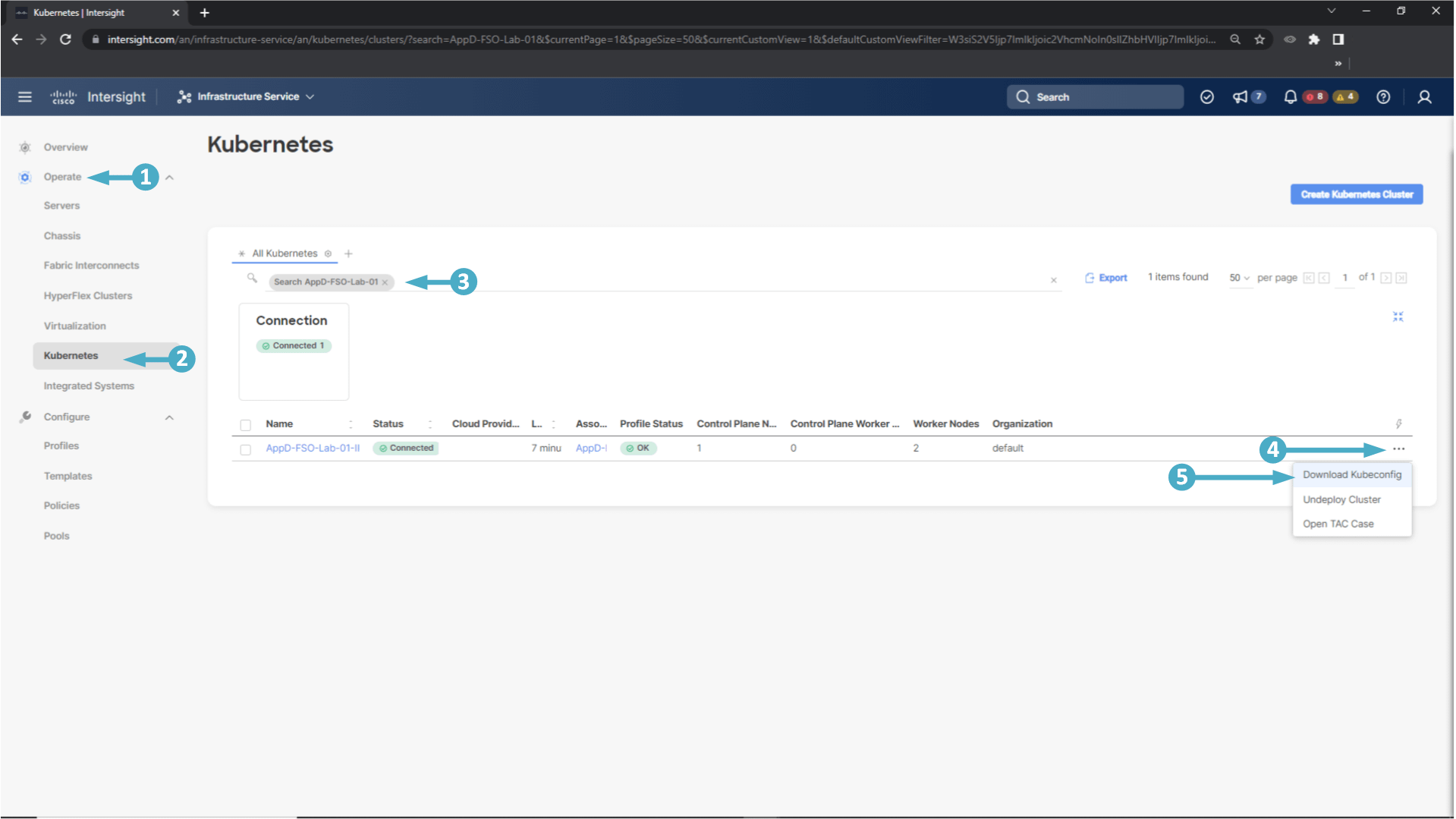 Lab Environment – FSO Lab