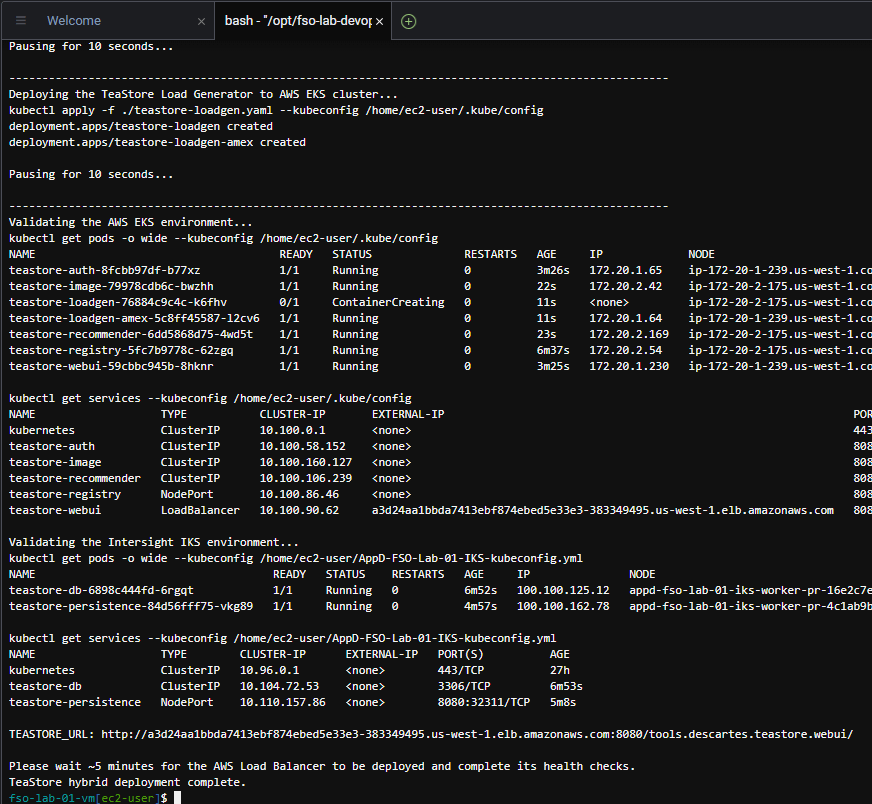 Lab Environment – FSO Lab